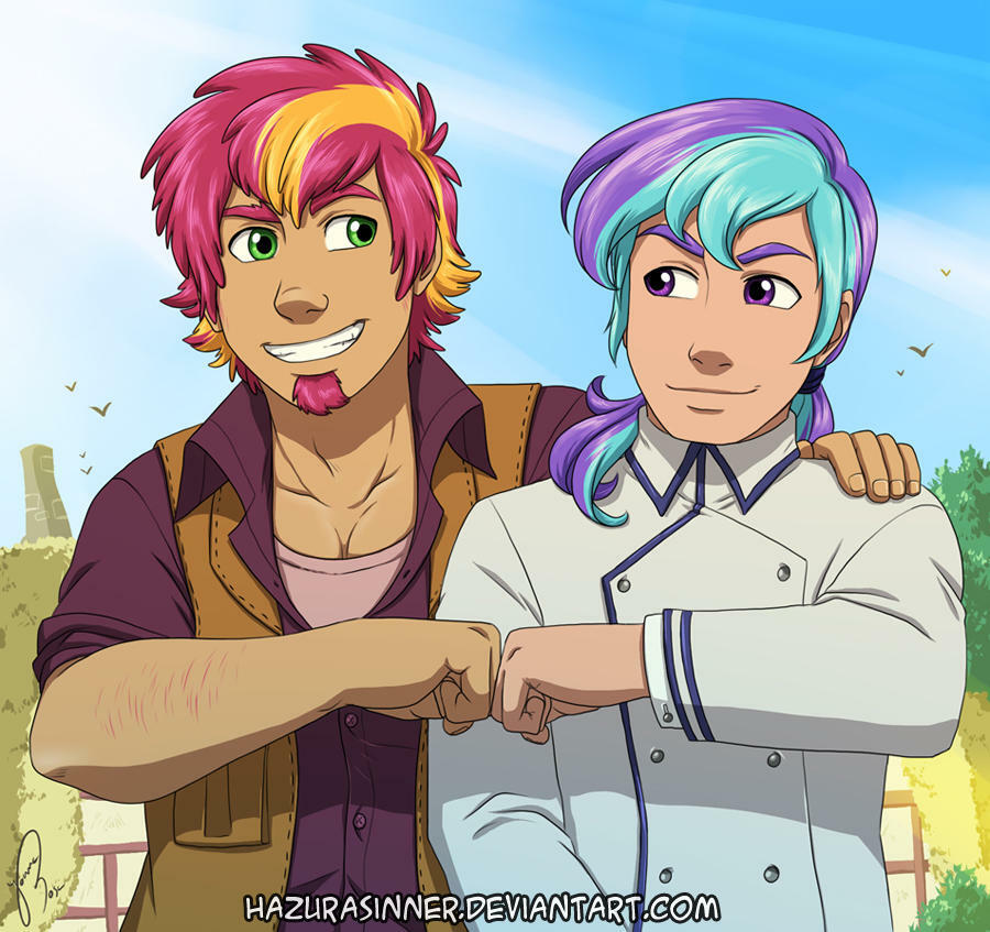 #2297352 - safe, artist:hazurasinner, oc, oc only, oc:bing cherry, oc ...