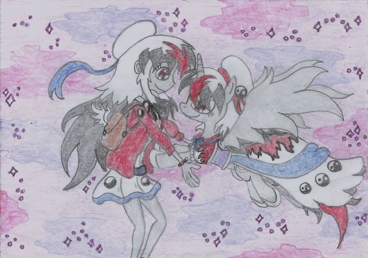 #2300864 - safe, artist:nephilim rider, oc, oc:heaven lost, human, pony ...