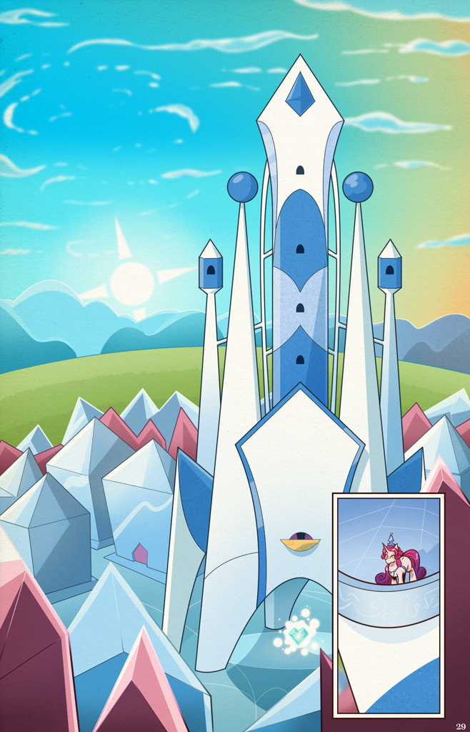 #2301815 - safe, artist:saturdaymorningproj, princess amore, crystal ...