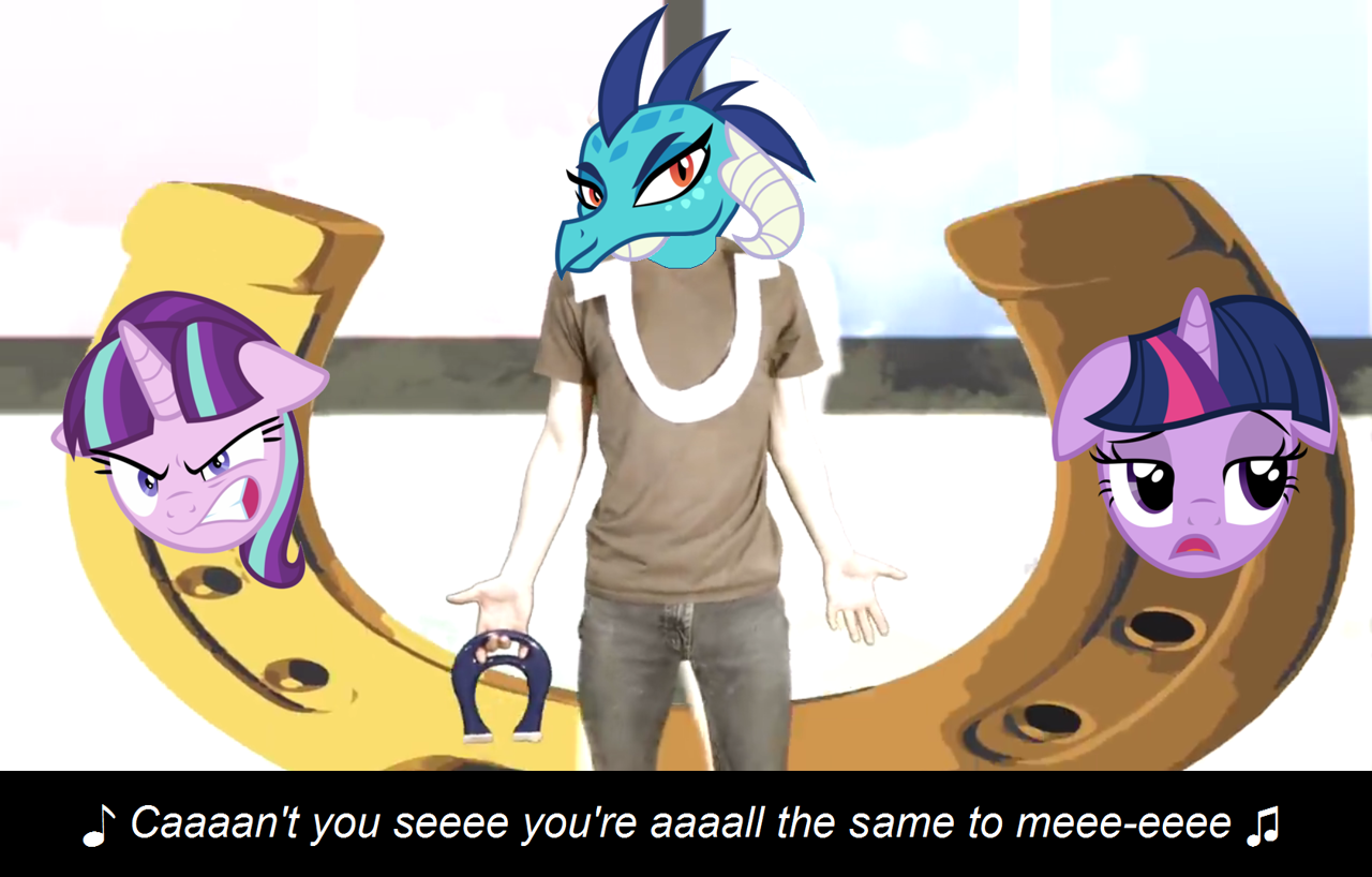 #2309202 - safe, edit, princess ember, starlight glimmer, twilight ...