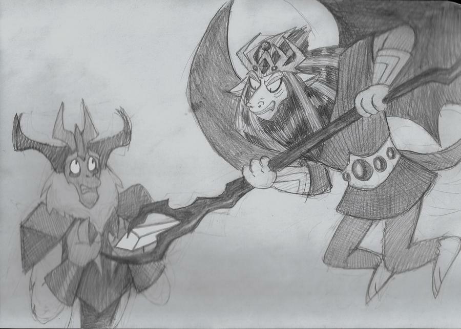 #2309793 - safe, artist:moonrises, scorpan, storm king, gargoyle, yeti ...