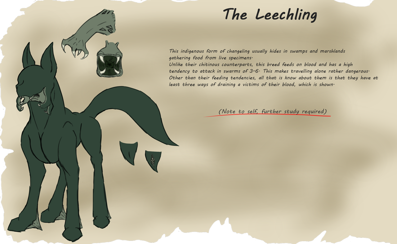 #2291576 - grimdark, questionable, artist:lambert, hybrid, leech ...