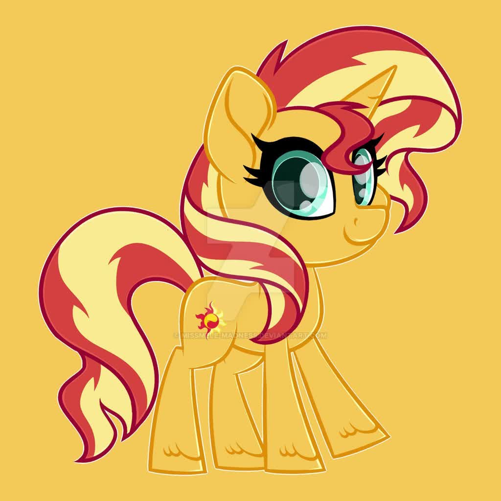 #2291865 - safe, artist:thehaywaiianhorse, sunset shimmer, pony ...