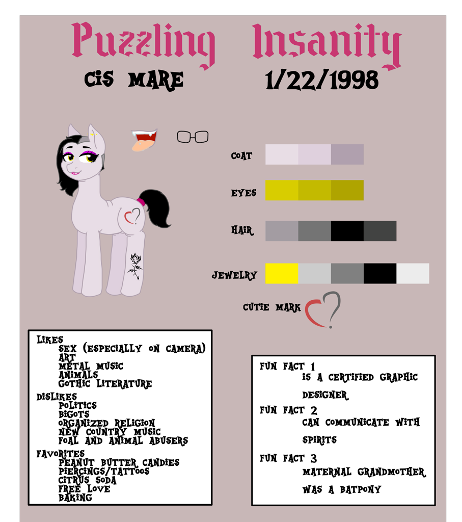 #2293141 - suggestive, artist:madamesaccharine, oc, oc only, oc ...