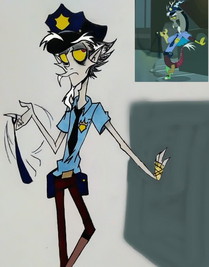 #2293566 - safe, artist:citi, discord, draconequus, human, g4, my ...