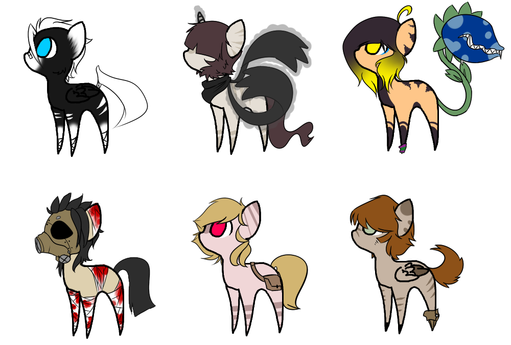 #2318602 - safe, artist:ad-opt, oc, oc only, monster pony, original ...
