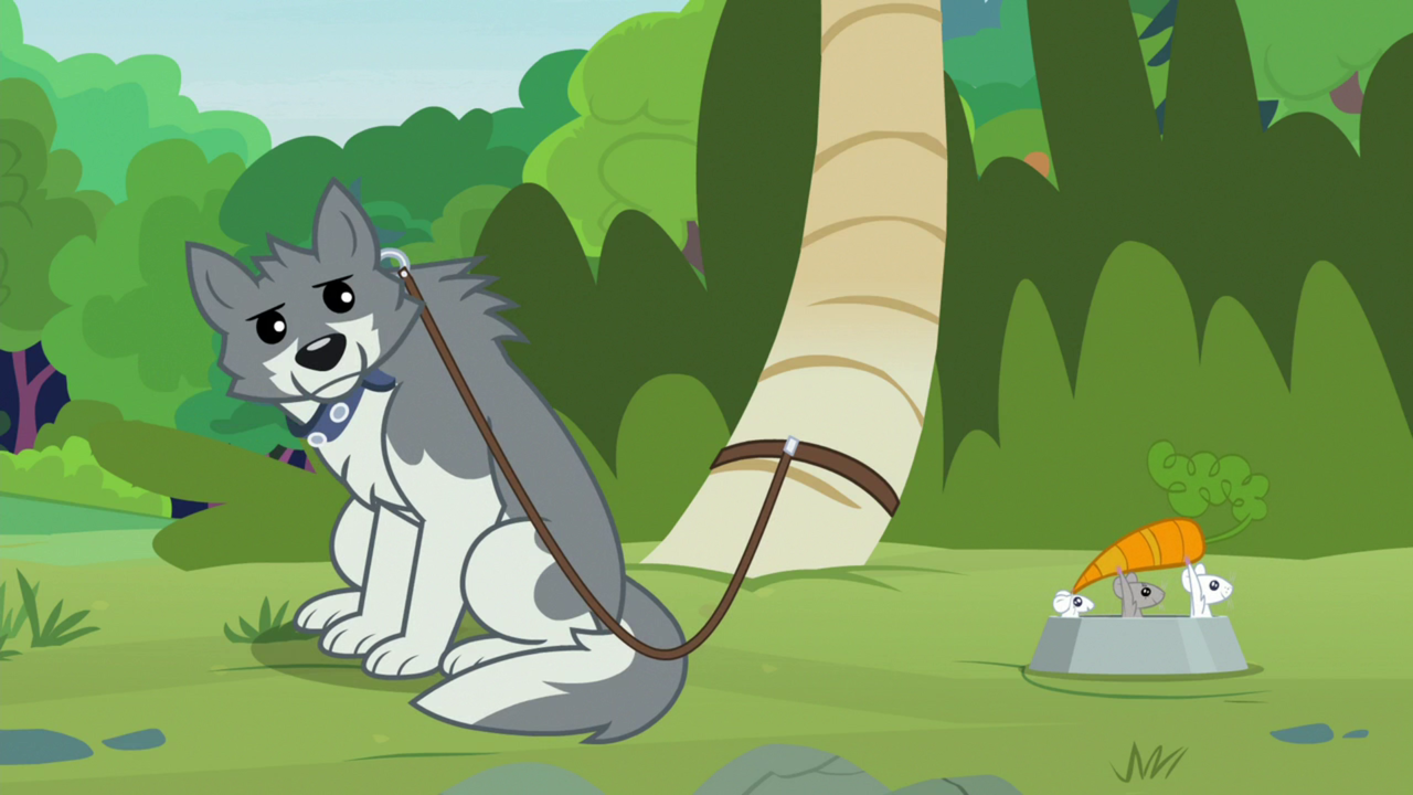 #2318737 - safe, screencap, sandra, mouse, wolf, she talks to angel ...