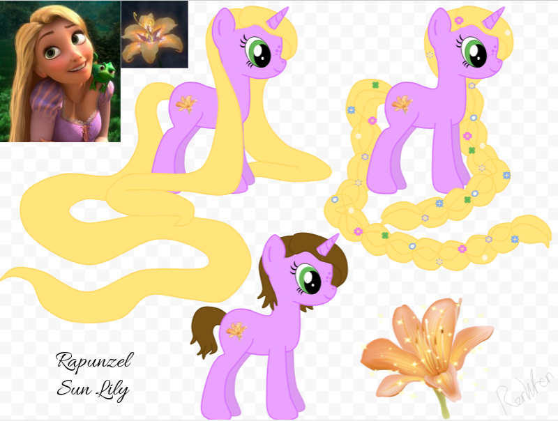 #2319445 - safe, artist:renwren, pony, ponified, rapunzel, tangled ...