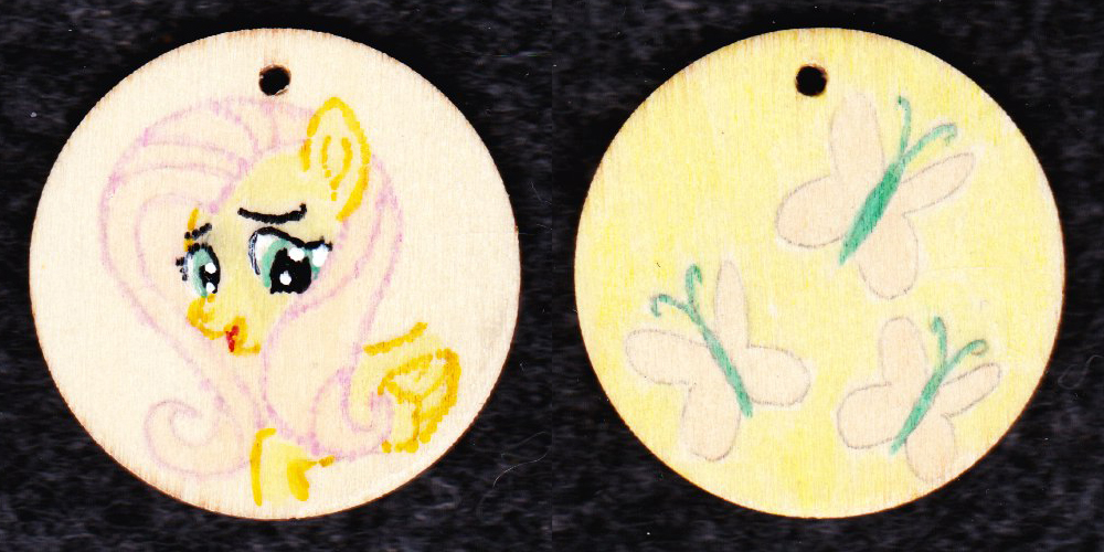 #2320337 - safe, artist:malte279, fluttershy, craft, cutie mark ...