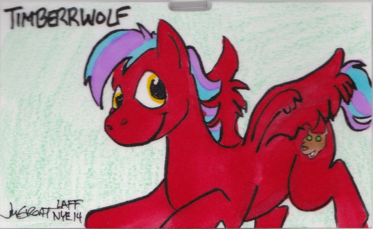 #2321039 - safe, artist:rabbi-tom, oc, oc only, oc:timberwolf, pegasus ...