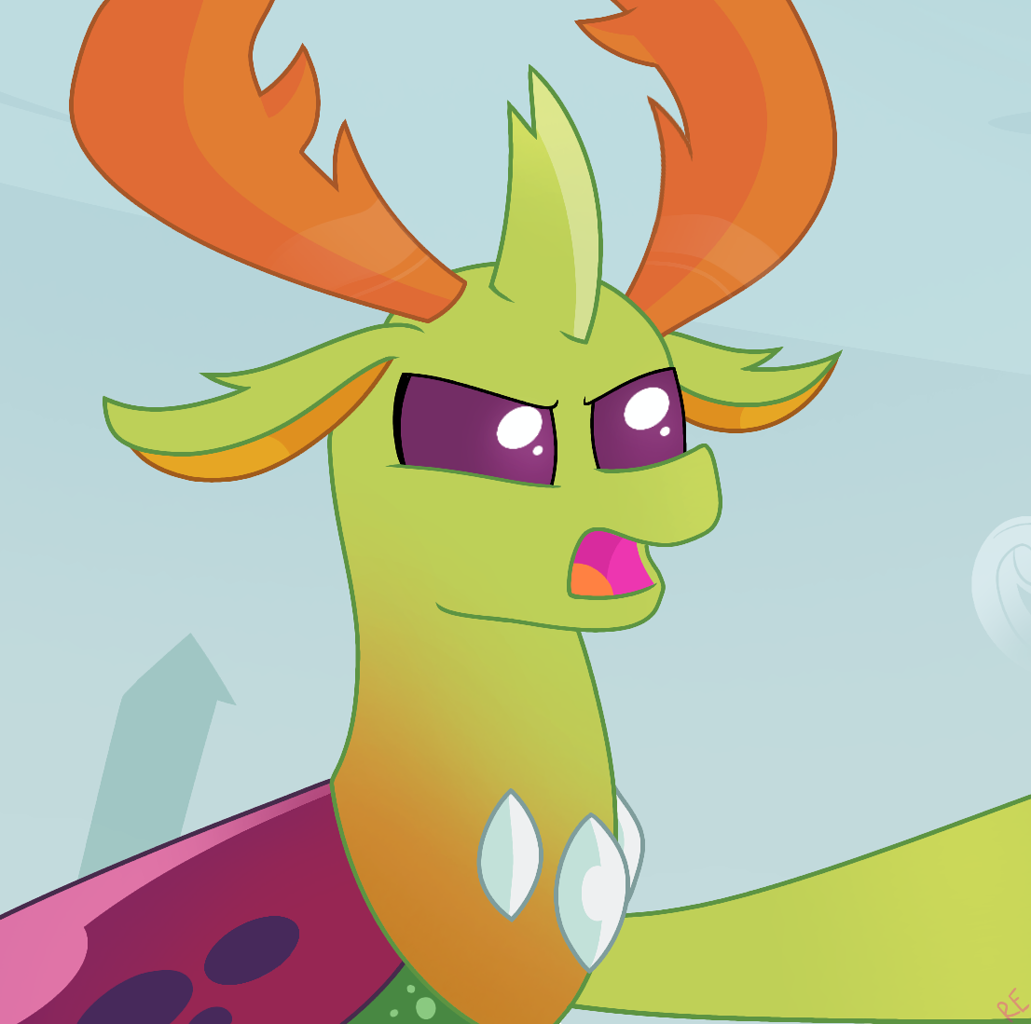 #2324032 - safe, artist:rainbow eevee, thorax, changedling, changeling ...