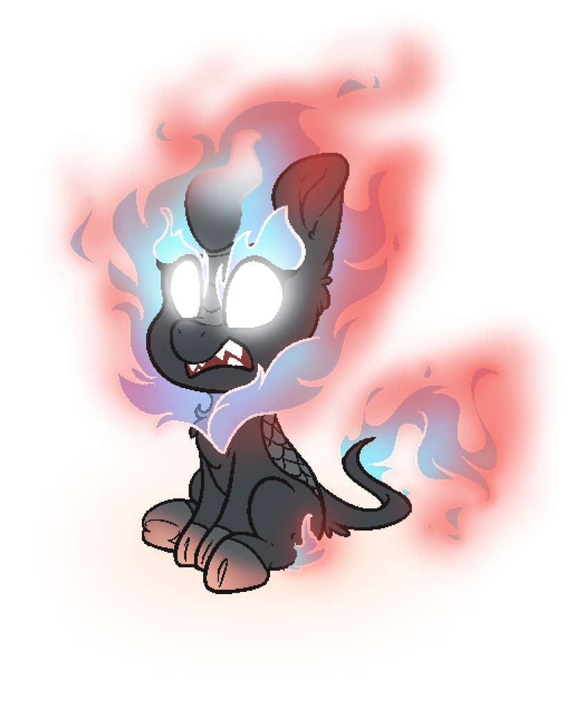 #2332275 - safe, artist:fluffyxai, oc, oc only, oc:earthen spark, kirin, nirik, angry, chibi ...