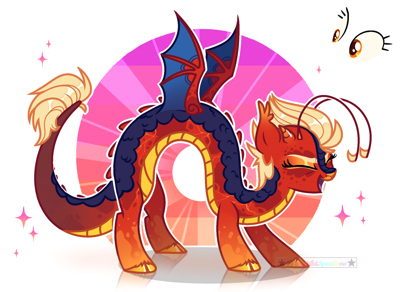 #2315827 - safe, artist:beautifulspaceshow, oc, oc only, oc:shen-lung ...