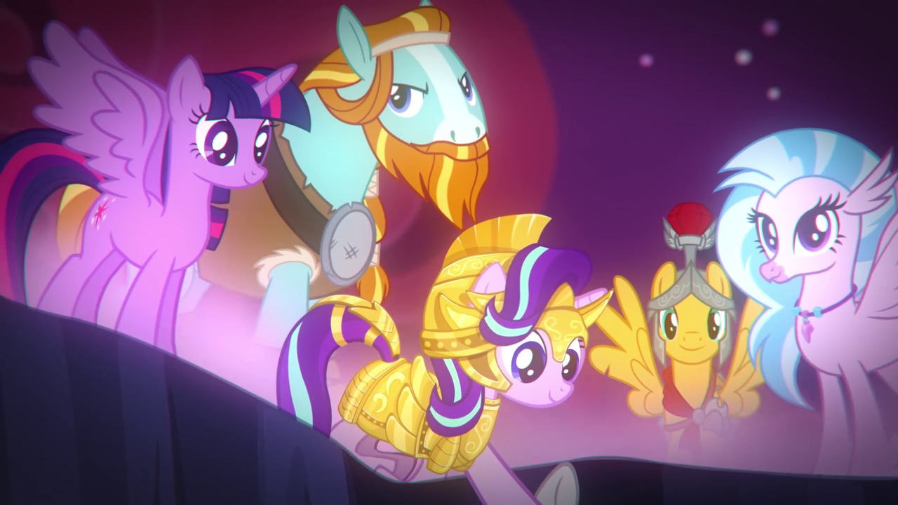 #2317807 - safe, gameloft, idw, flash magnus, rockhoof, silverstream ...