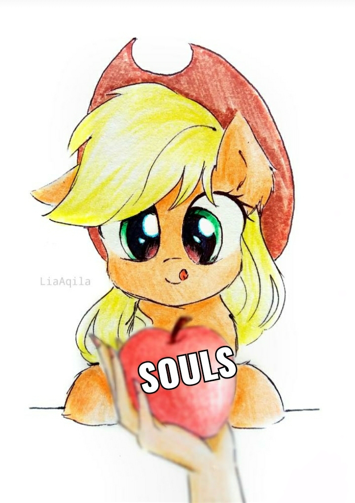 #2336412 - safe, artist:liaaqila, edit, applejack, earth pony, human ...