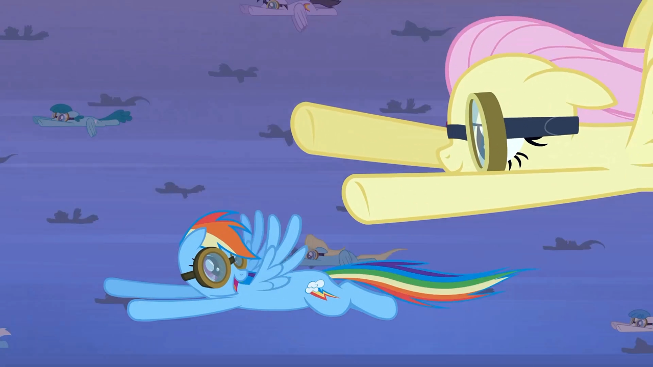 #2336940 - safe, screencap, dewdrop, fluttershy, lightning bolt ...