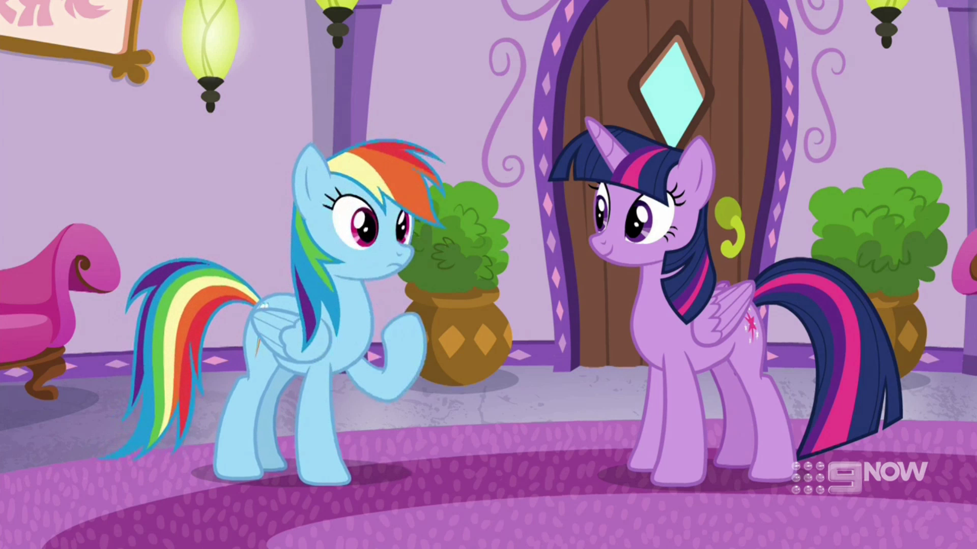 #2345939 - safe, screencap, rainbow dash, twilight sparkle, alicorn ...