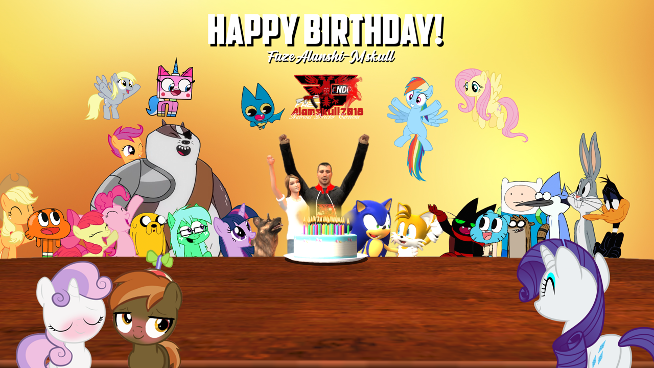 #2346012 - safe, artist:faze-alan-mskull2019, apple bloom, applejack ...