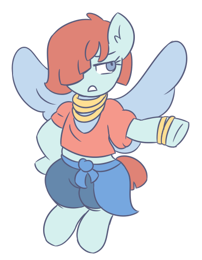 #2349615 - safe, artist:thepiday, valley glamour, pegasus, pony, fake ...