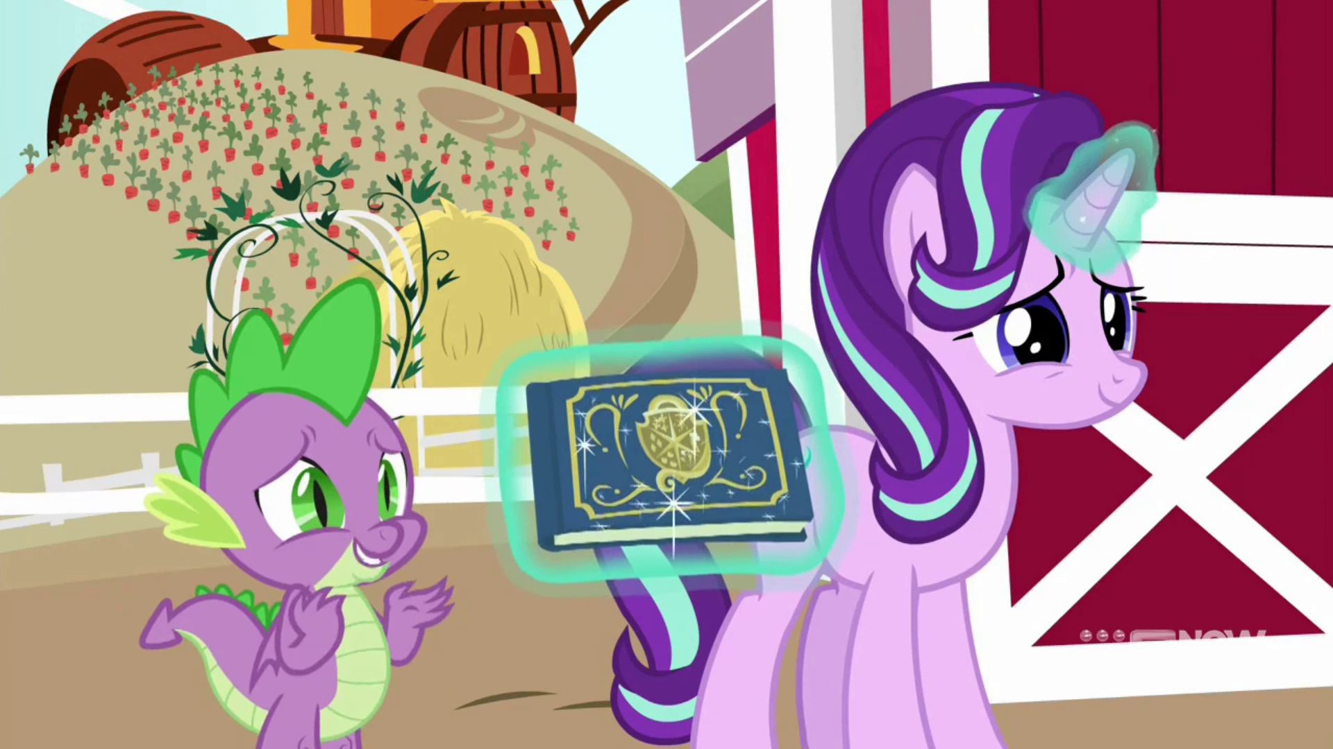 #2351643 - safe, screencap, applejack, spike, starlight glimmer ...