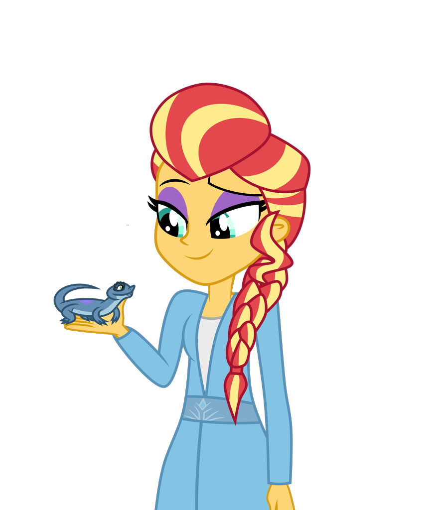 #2353969 - safe, artist:emeraldblast63, ray, sunset shimmer, equestria ...