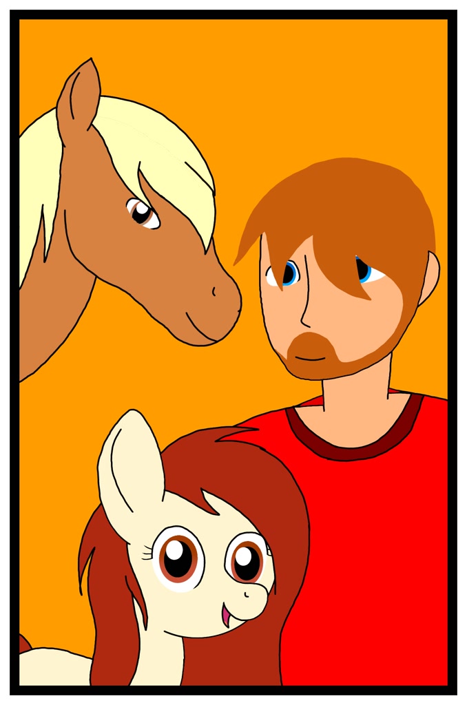 #2355945 - safe, artist:windy breeze, oc, earth pony, horse, human ...