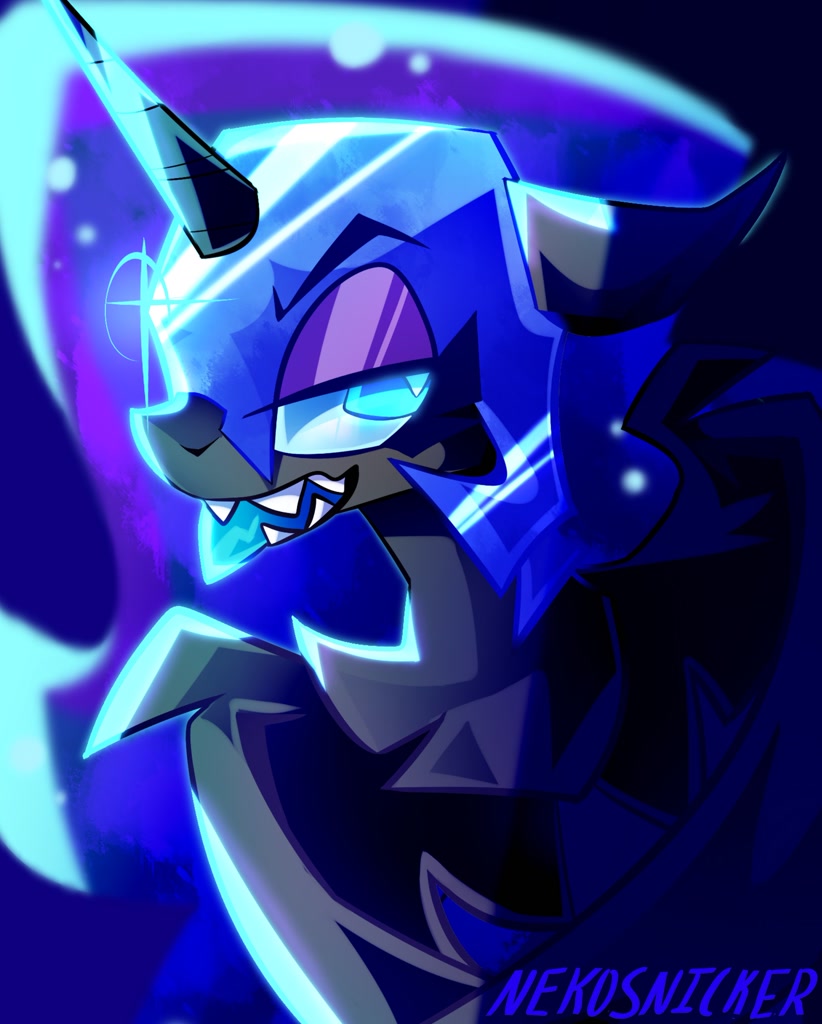 #2356597 - safe, artist:nekosnicker, nightmare moon, alicorn, pony, g4 ...