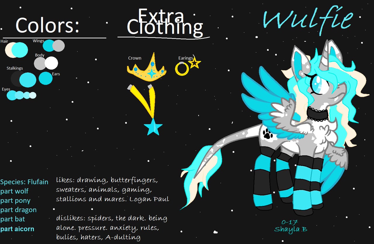 #2360580 - safe, artist:_wulfie, oc, oc only, oc:wulfie, alicorn, pony ...