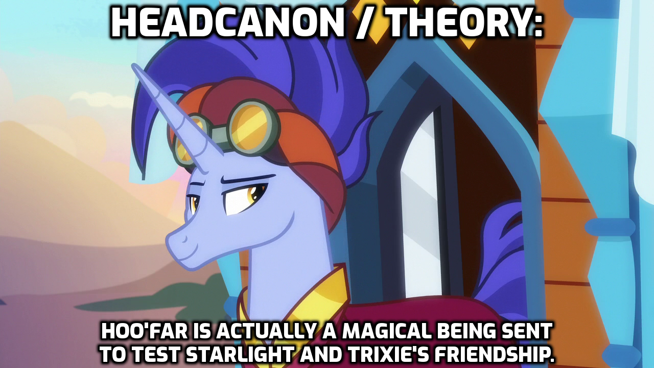 #2361251 - safe, edit, edited screencap, screencap, hoo'far, pony ...