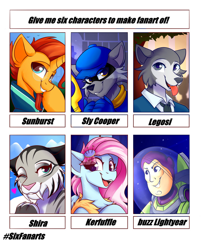 #2338081 - safe, artist:shadowreindeer, kerfuffle, sunburst, big cat ...