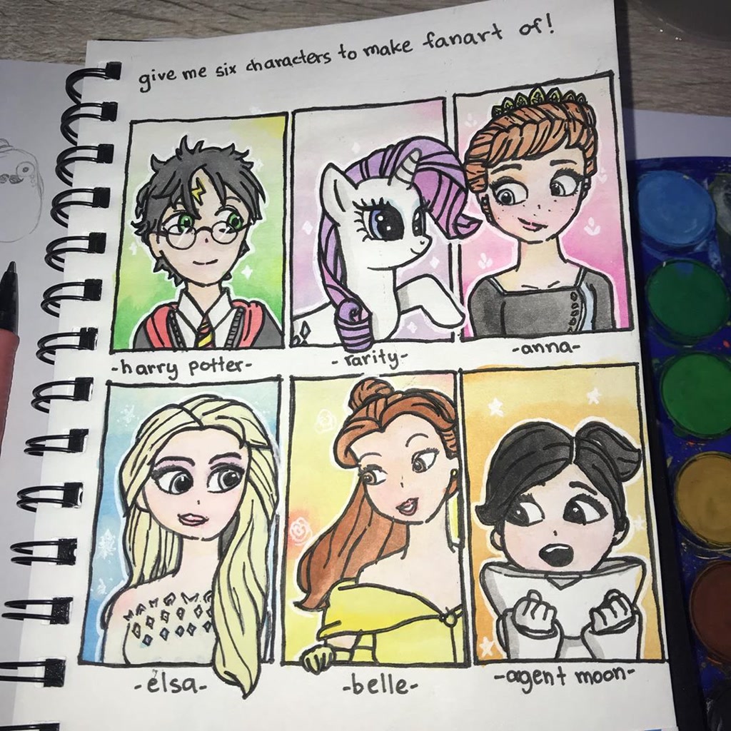 #2361437 - safe, artist:chibipotato_owo, rarity, human, pony, unicorn ...