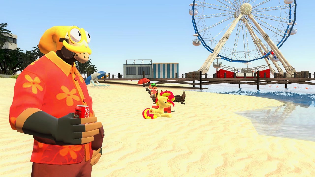 #2362352 - safe, artist:sevenxninja, sunset shimmer, human, pony ...