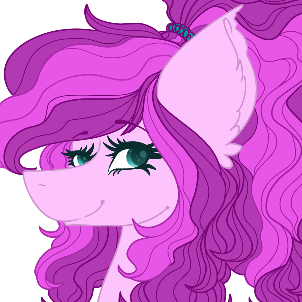 #2342377 - safe, oc, oc only, oc:violet ray, pony, bust, commission ...