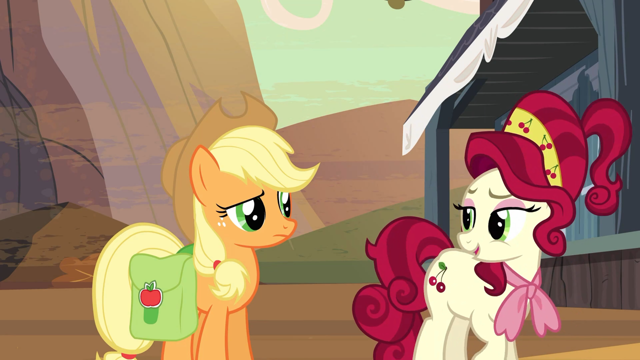#2343060 - safe, screencap, applejack, cherry jubilee, earth pony, pony ...