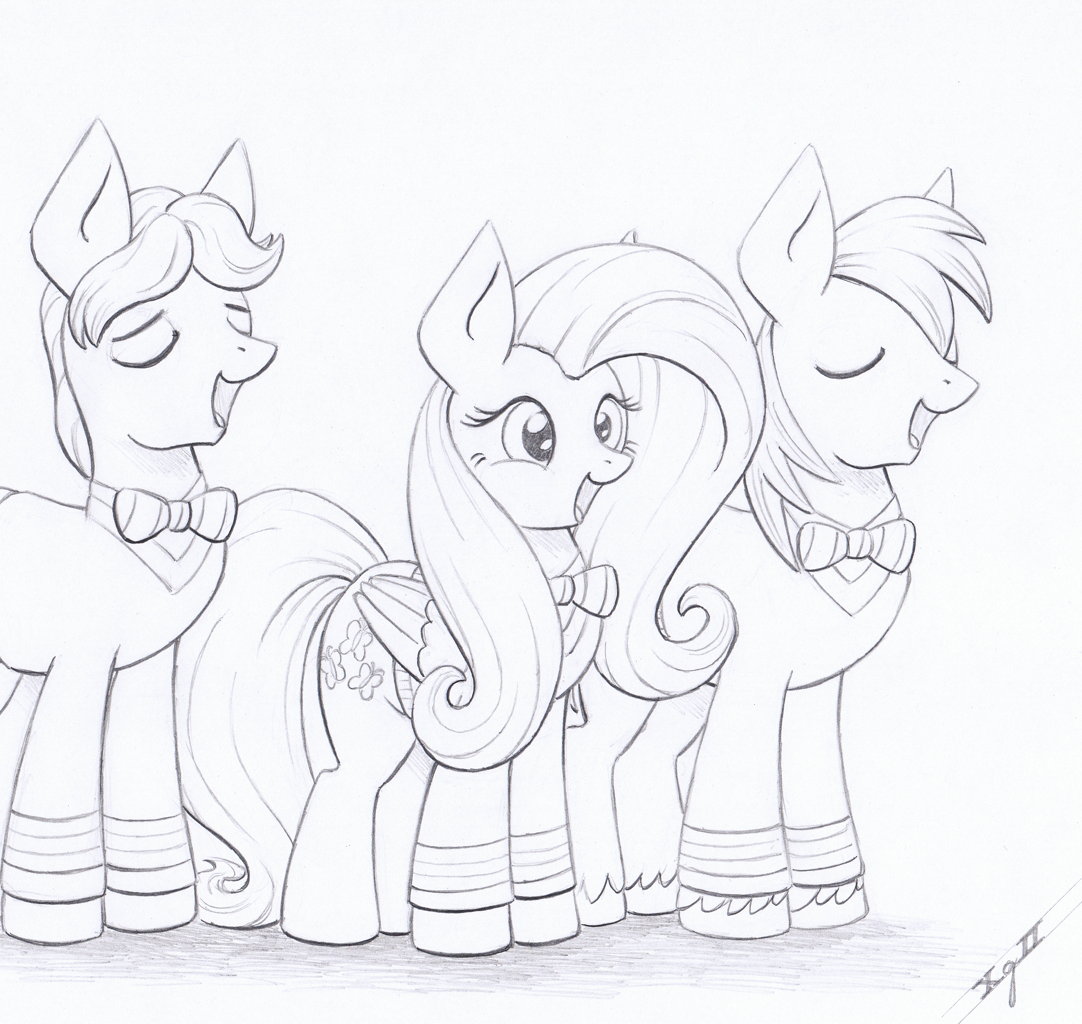 #2372256 - safe, artist:xeviousgreenii, big macintosh, fluttershy, toe ...