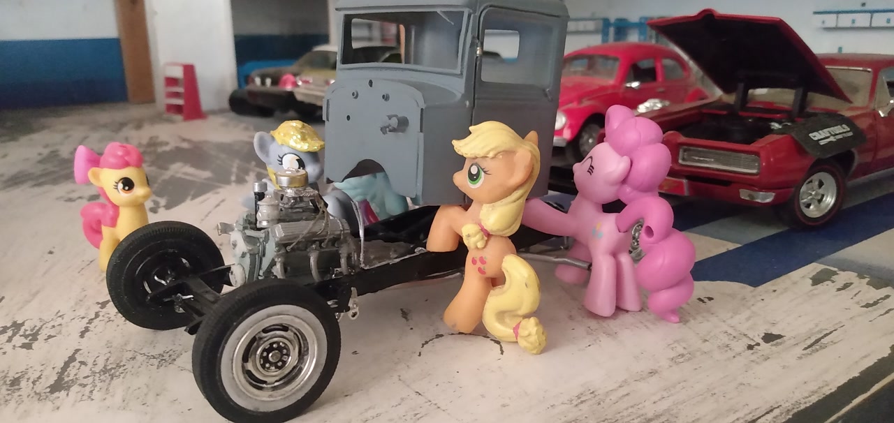 #2375414 - safe, apple bloom, applejack, derpy hooves, pinkie pie ...