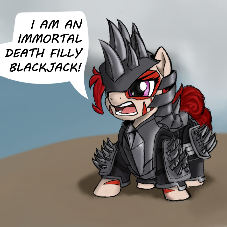 #2375510 - safe, artist:sci1017, oc, oc only, oc:rampage, fallout ...