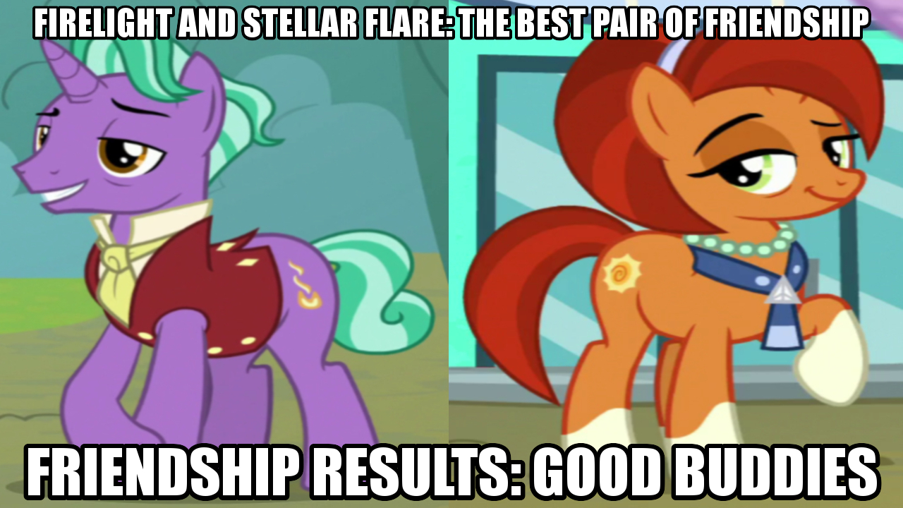 #2376533 - safe, edit, edited screencap, screencap, firelight, stellar ...