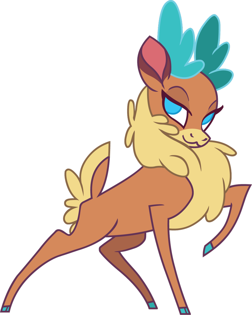 #2380768 - safe, artist:mane6, velvet (tfh), deer, reindeer, them's ...