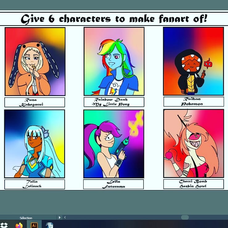 #2381385 - safe, artist:talyhlou, rainbow dash, cyclops, demon, human ...