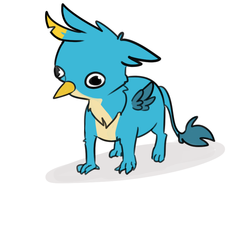 #2381543 - safe, artist:tjpones, gallus, griffon, g4, birb, borb, chibi ...