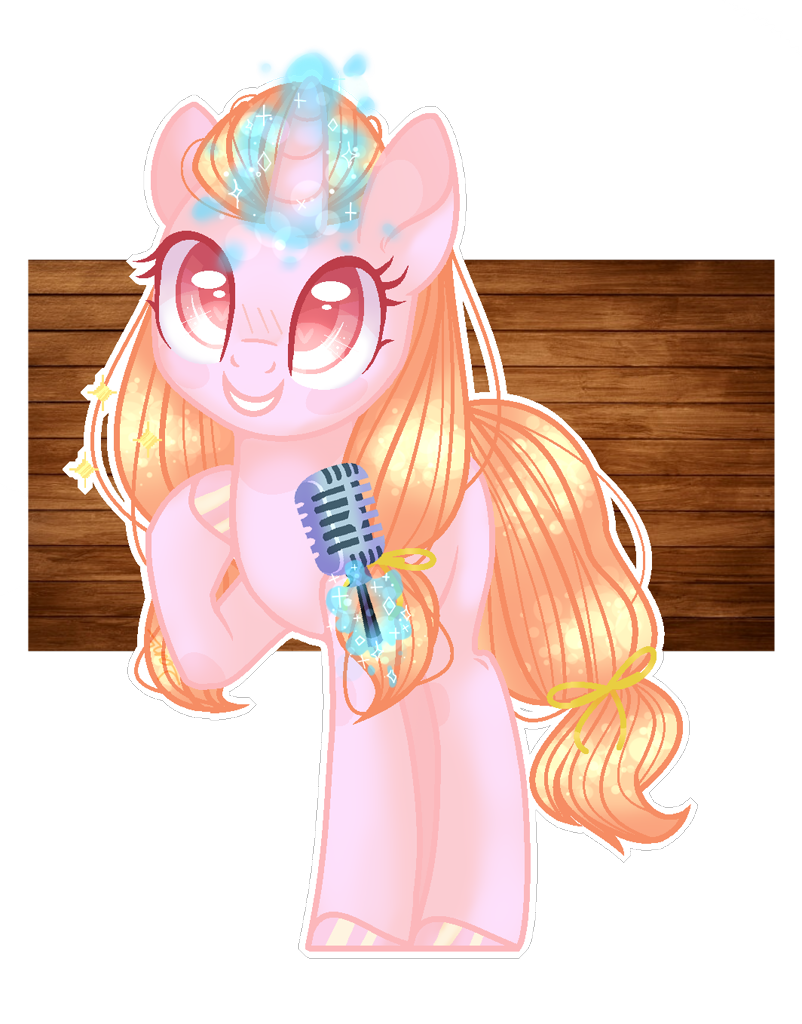 #2382420 - safe, artist:waterart350087, oc, oc only, oc:honey pie, pony ...