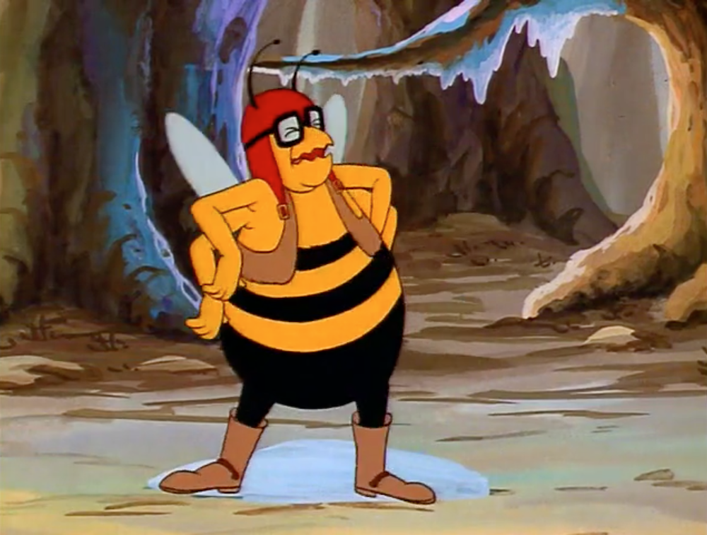 #2383944 - safe, screencap, pointer (g1), bee, insect, anthro, g1, my ...