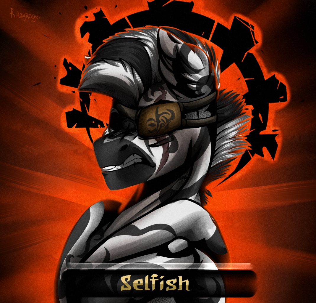 #2369590 - safe, artist:raychelrage, oc, oc:nyota, zebra, fallout ...