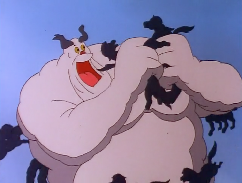 #2387962 - safe, screencap, erebus, cloud demon, bright lights, g1, my ...