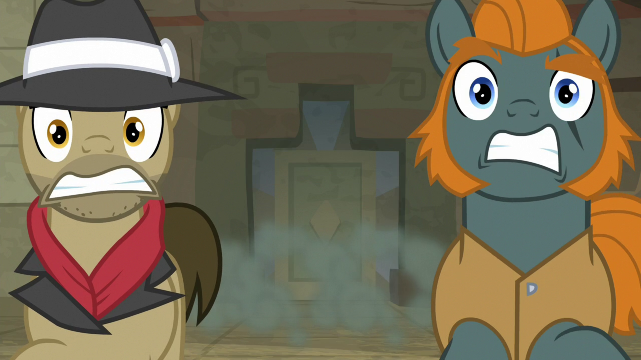 #2397945 - safe, screencap, biff, rogue (g4), earth pony, pony, daring ...