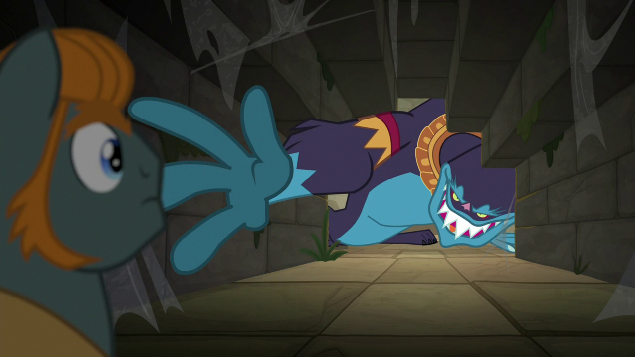 #2401304 - safe, screencap, ahuizotl, rogue (g4), earth pony, pony ...