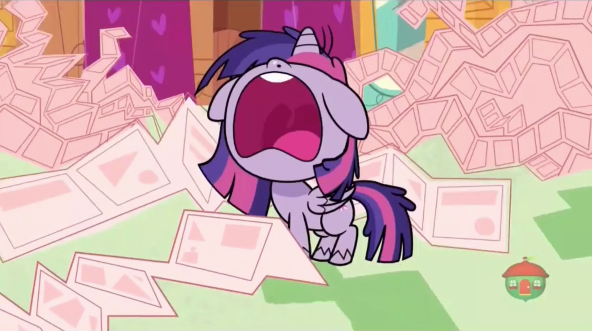 #2403088 - safe, screencap, applejack, twilight sparkle, alicorn, earth ...