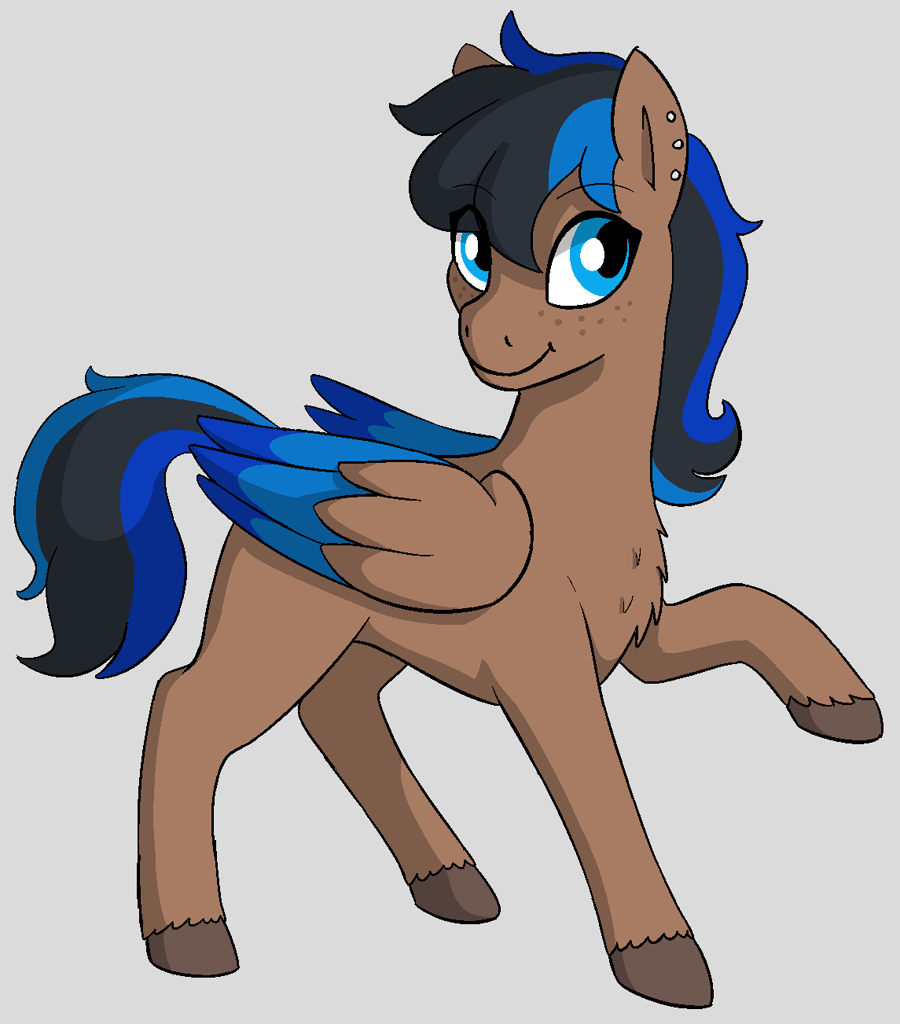 #2403396 - safe, artist:heretichesh, oc, oc only, oc:blueberry parfait ...