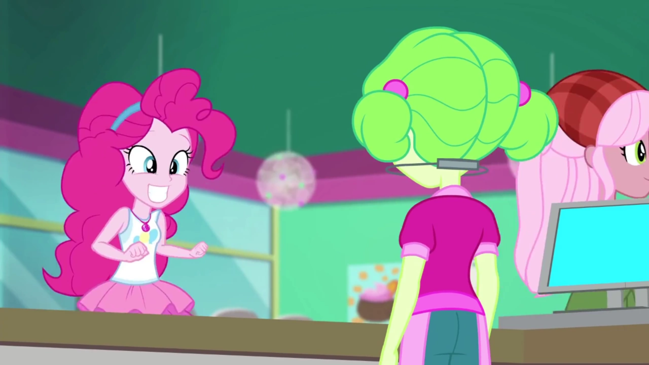 #2405113 - safe, screencap, pinkie pie, raspberry lilac, stella ...